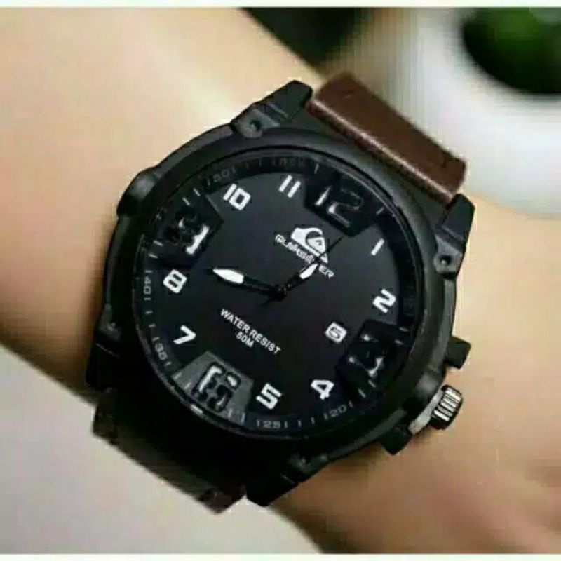 WM - QS QuickSilver Sporty Watch with active day date | Shopee Philippines