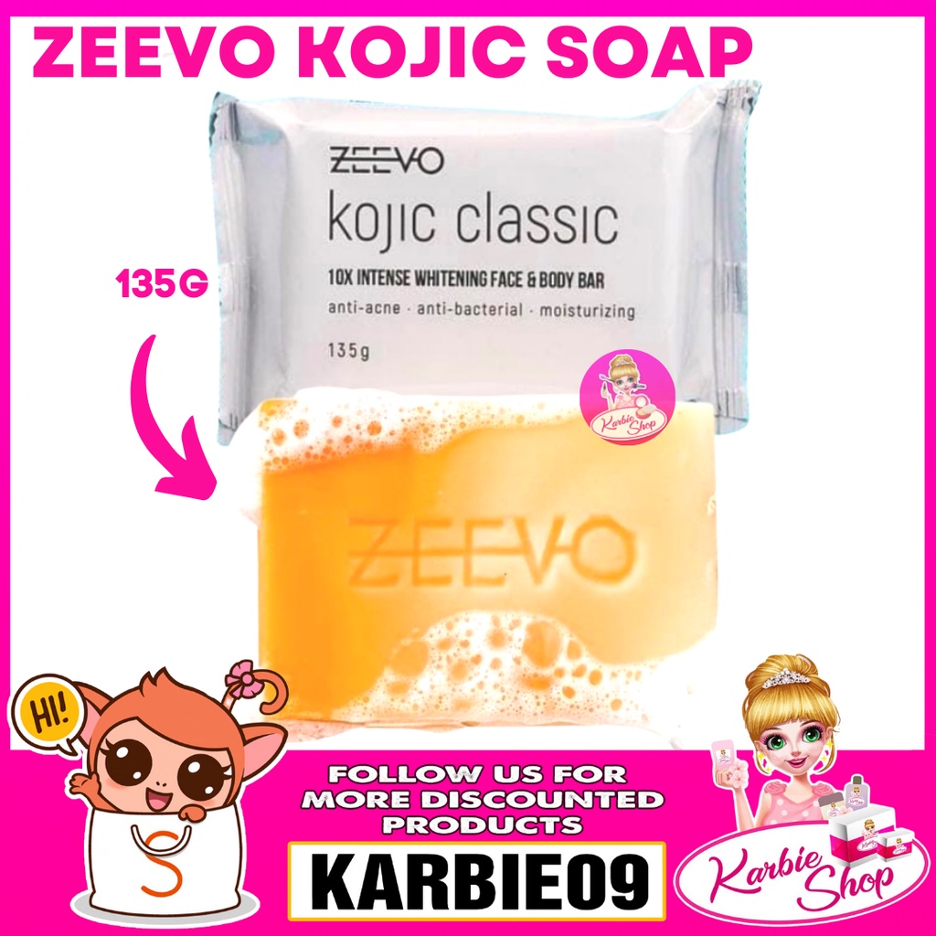 Karbie Zeevo Kojic Classic Soap 135g | Shopee Philippines