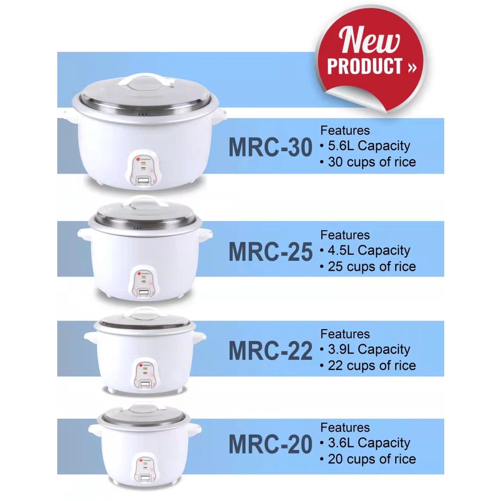 Micromatic Rice Cooker ( MRC-20 MRC-22 MRC-25 MRC-30) | Shopee Philippines