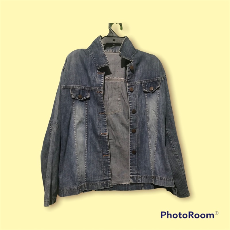 Preloved Jeans jacket | Shopee Philippines