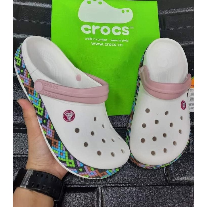 CROCBAND BLOCK CLOG - WOMEN'S with FREE Ecobag (OEM Premium Quality ...