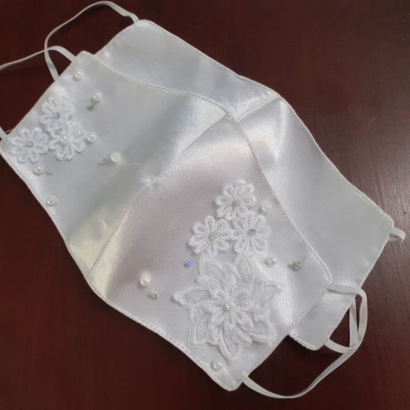A pair of bridal masks || Premium wedding couple mask ~2 pairs (can be ...