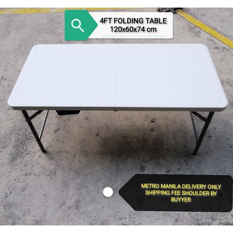 folding table zooey 4ft (for other logistic, sf not yet included ...