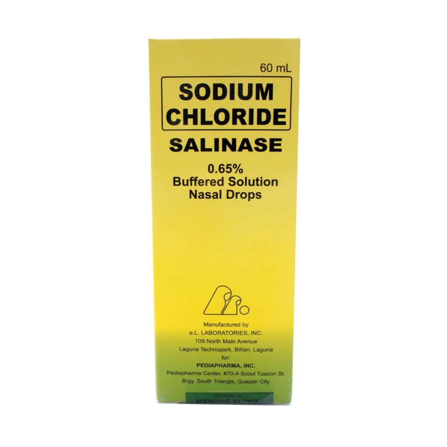 SALINASE Buffered Solution Nasal Drops 60ml | Shopee Philippines