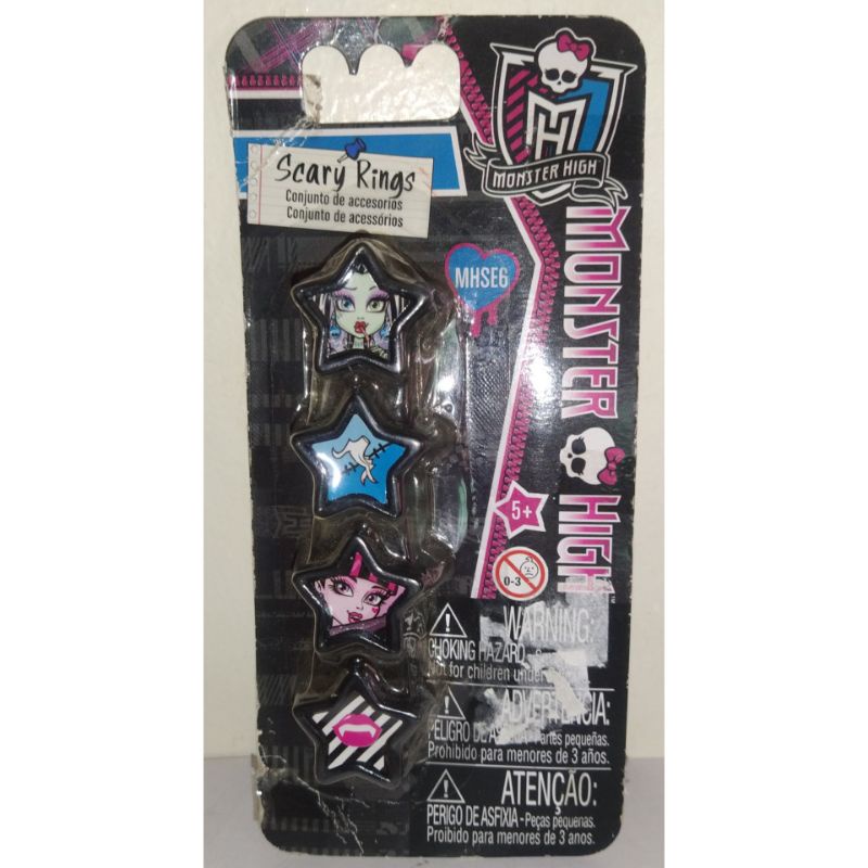 Monster High Scary Rings (NRFB) | Shopee Philippines