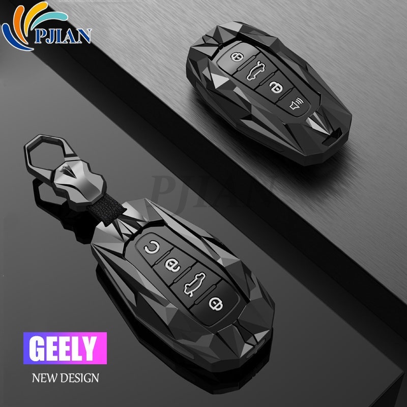 GEELY Alloy Car Key Case Shell Holder Cover For Geely Coolray Azkarra ...