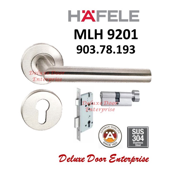 Hafele Lever Handle MLH9201 / 903.78.193 / Lever Handle Mortise Lock ...