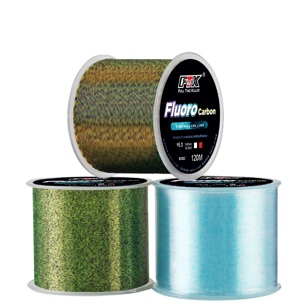 120M Invisible Fishing Line Speckle Fishing Line with Fluorocarbon ...
