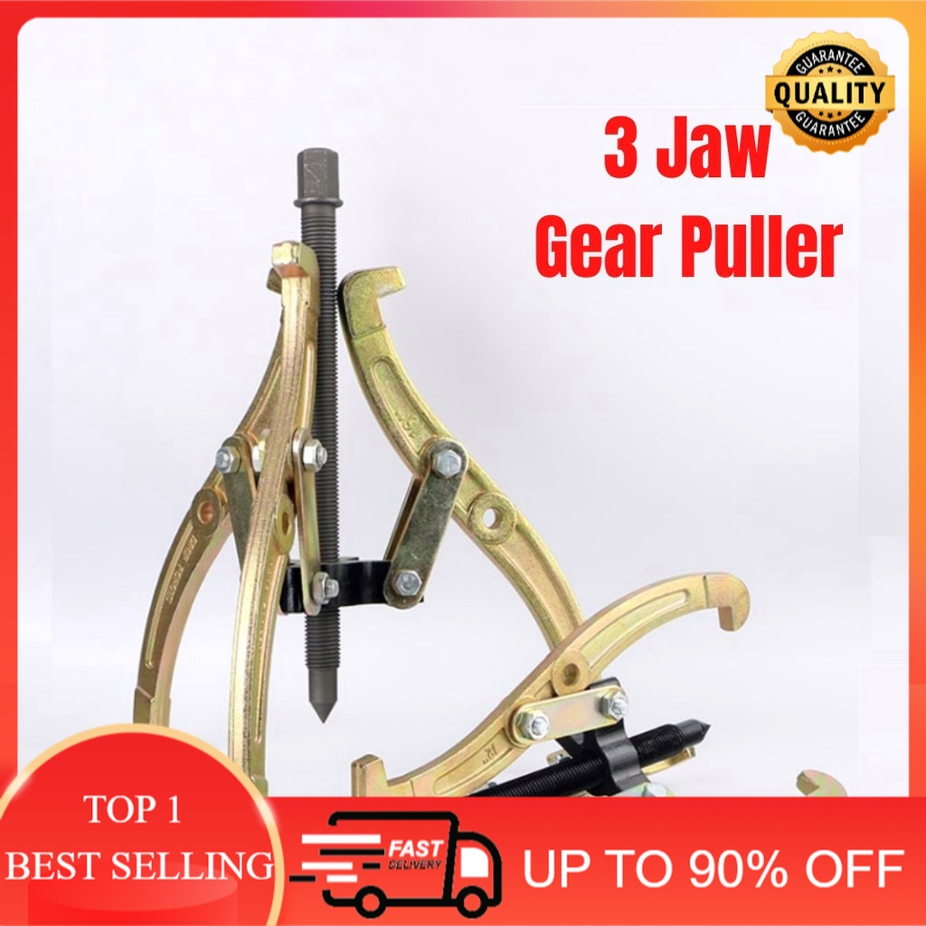 Heavy Duty 3 Jaw Gear Puller Remover Jaw Bearing Puller Wheel Puller ...