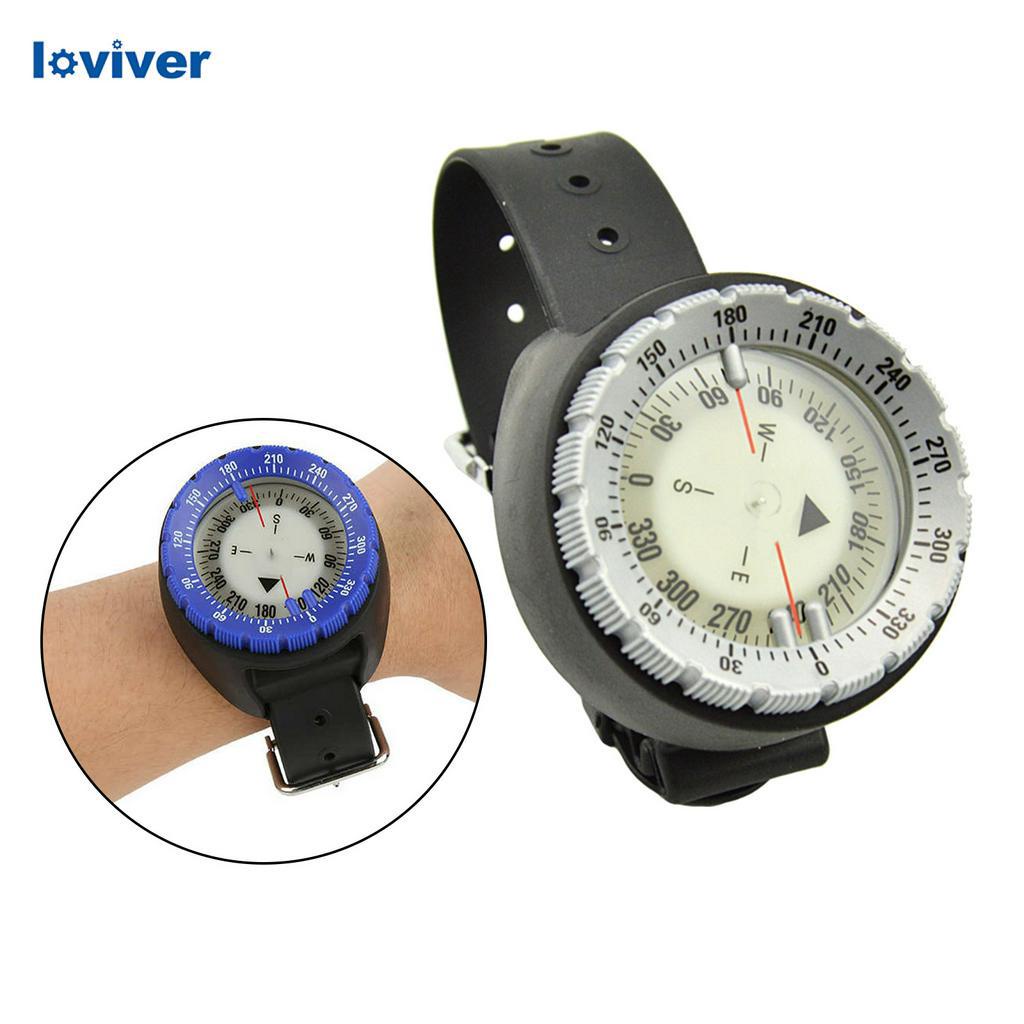 Loviver Scuba Dive Underwater Wrist Compass Gauge 50m Waterproof ...