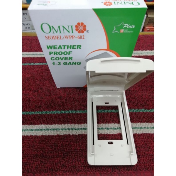 Omni Weatherproof Plate Cover for 1 to 3 Gang Plate (WPP-602) | Shopee ...