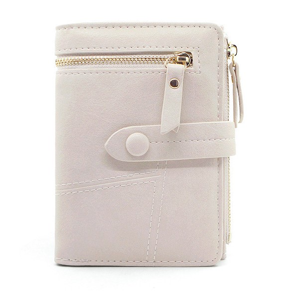 WYTD Women's Short Wallet Multi-function Buckle Multi-card Purse Ladies ...