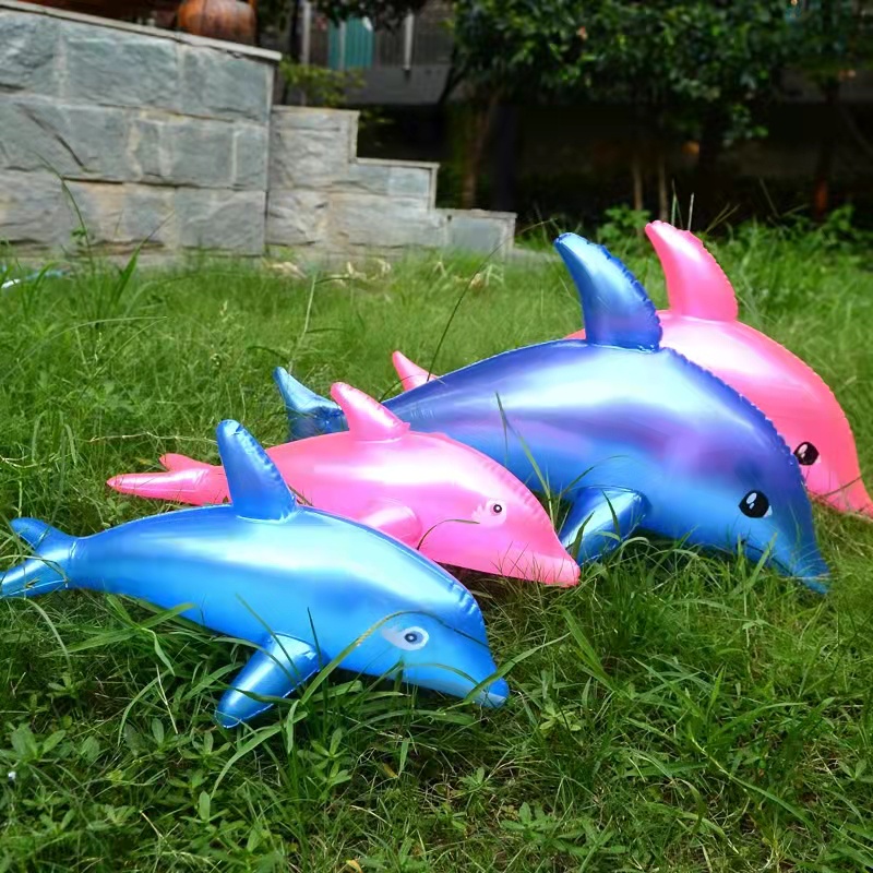HM Inflatable Dolphin Swimming Toys | Shopee Philippines