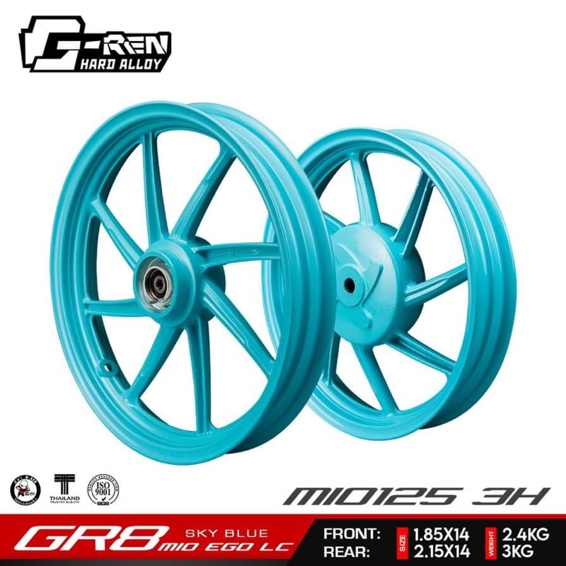 G-REN MAGS MIO SPORTY / MIO I 125 3 holes GR8 | Shopee Philippines