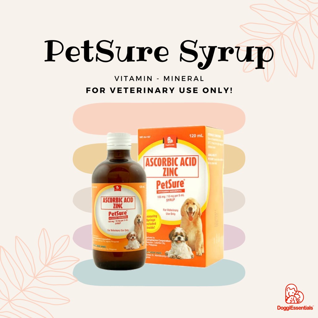 PetSure Syrup - Vitamin - Mineral For Dogs and Cats | Shopee Philippines