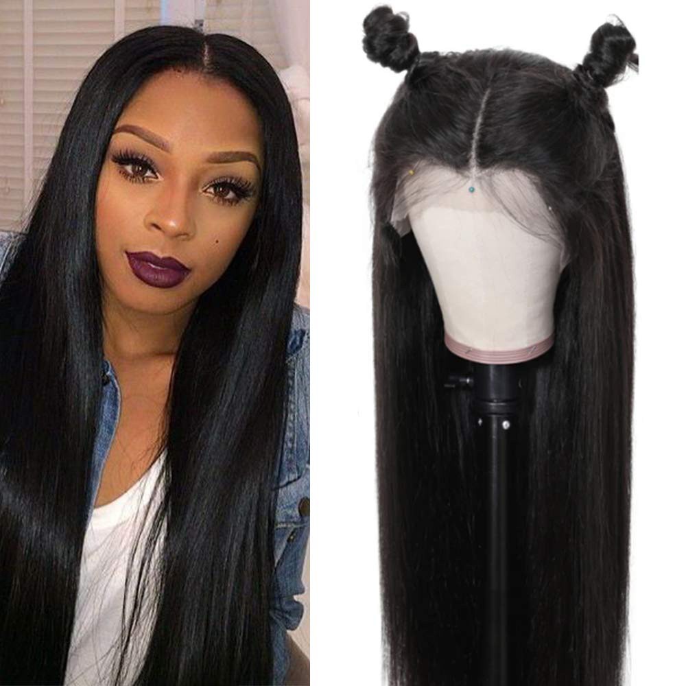 Freedom 4x4 Lace Front Wigs Human Hair 22 Inch 10a Grade Brazilian ...