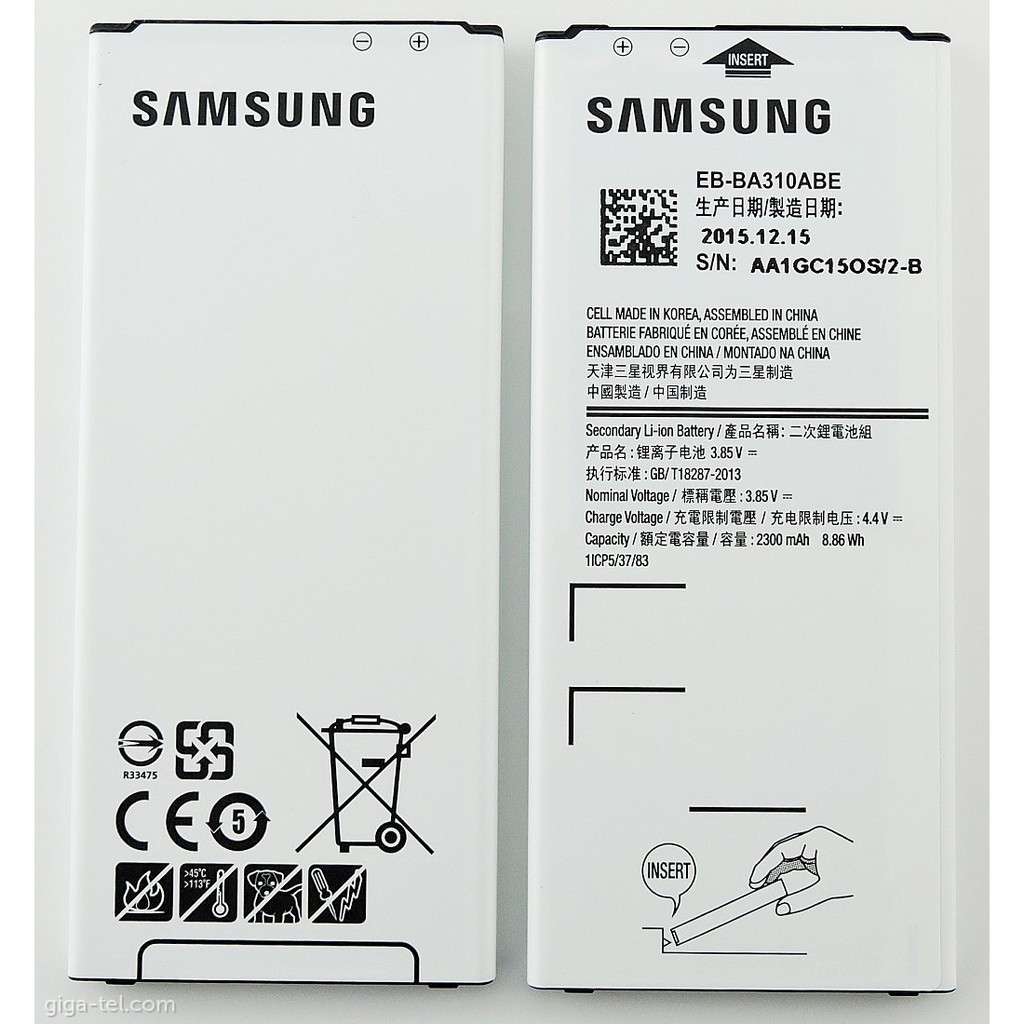 Samsung A310 A3(2016) Replacement Battery | Shopee Philippines