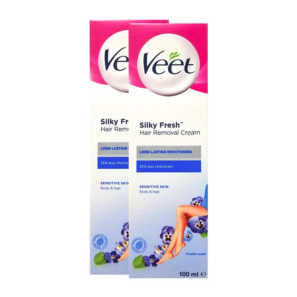 Veet Cream for Sensitive Skin 200g [100g x 2s] | Shopee Philippines