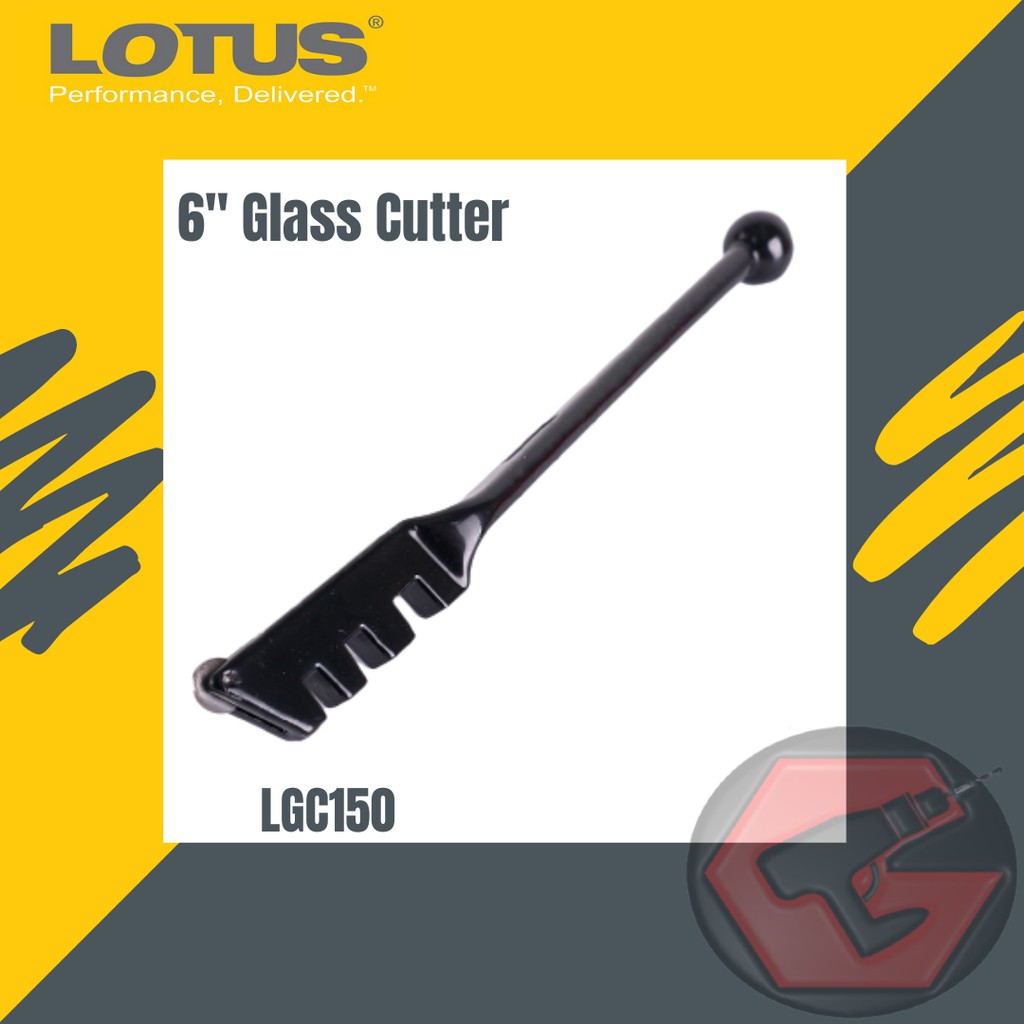 LOTUS 6" Glass Cutter (LGC150) | Shopee Philippines