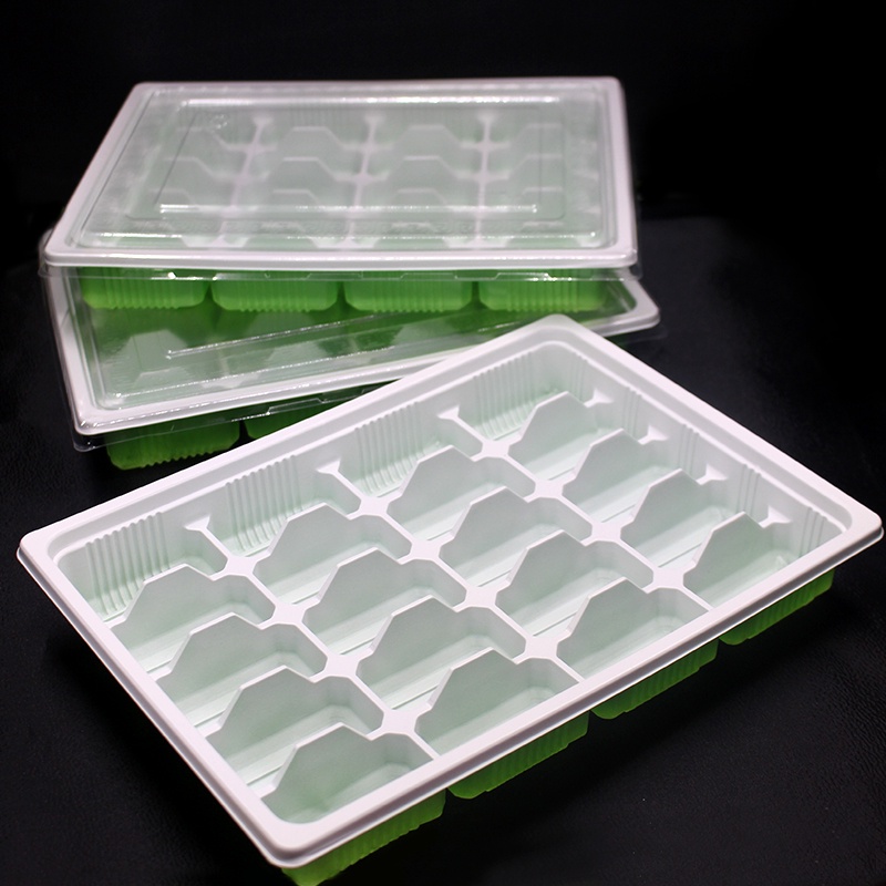 100 Pcs/Dumpling Box Transparent Handmade Dumplings Box Food Box ...