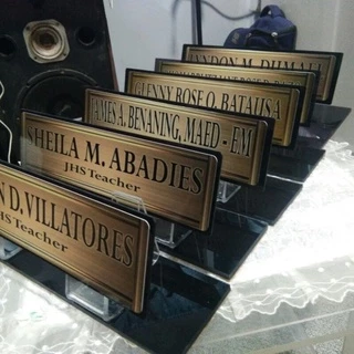 Shop name plate for table for Sale on Shopee Philippines