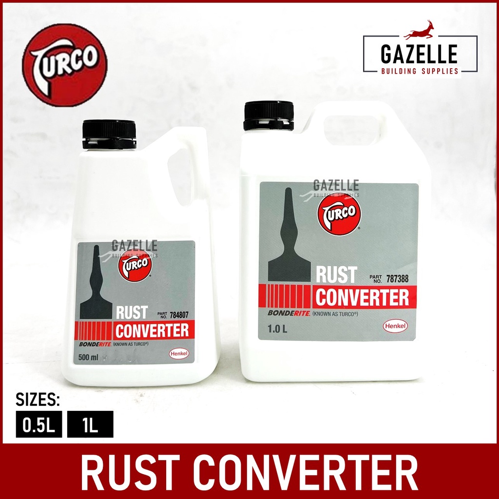 Henkel Turco Rust Converter Rust Remover - 500ml / 1L | Shopee Philippines