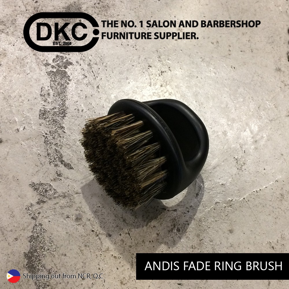 DKC Fade Brush with Nylon and Boar Bristles for Salon Barbershop ...