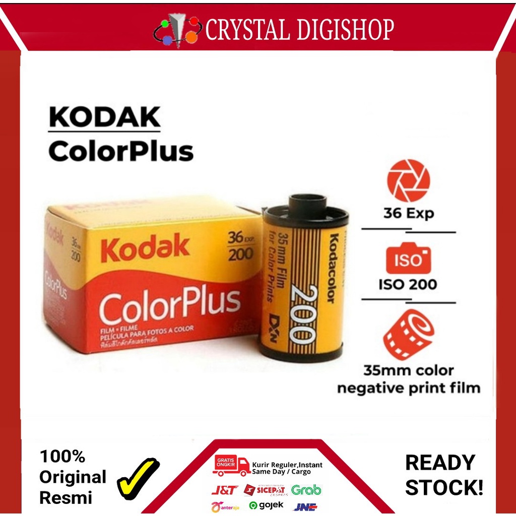 Kodak Colorplus VR135 36 Exposure 200 Film Roll | Shopee Philippines