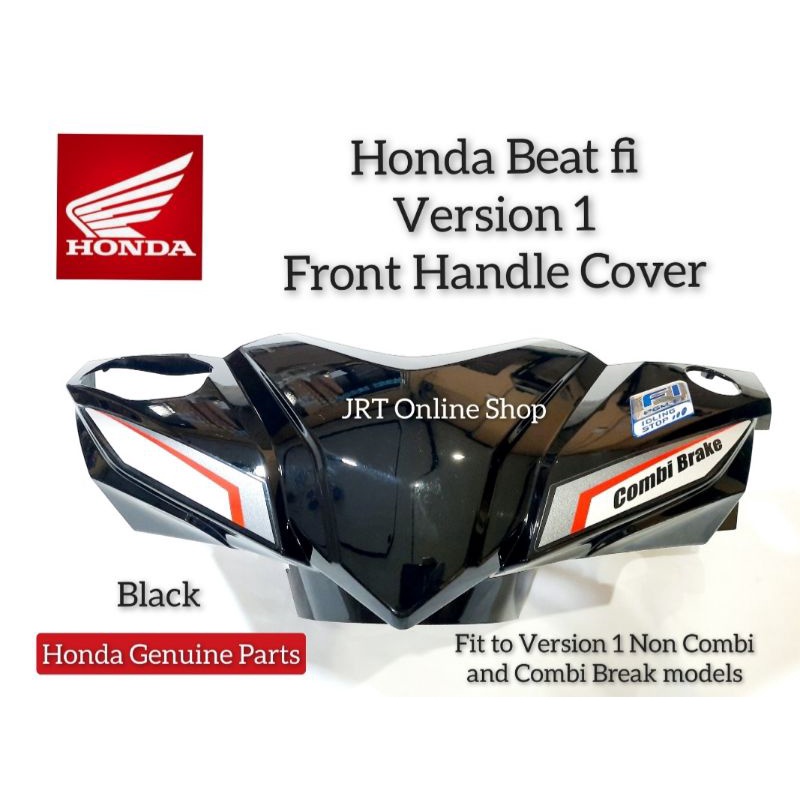 Beat fi V1 Front Cowling Black | Shopee Philippines