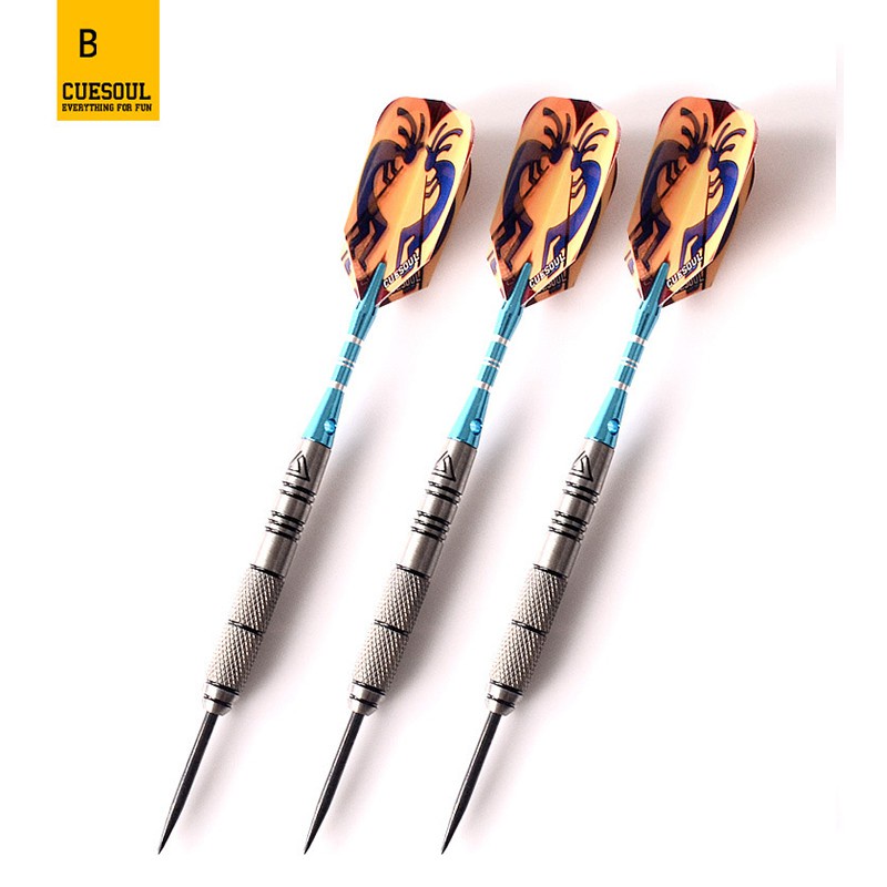 CUESOUL 95% Tungsten Steel Tip Dart Pin 24g Professional Steel Tip Darts 3 pieces | Shopee ...