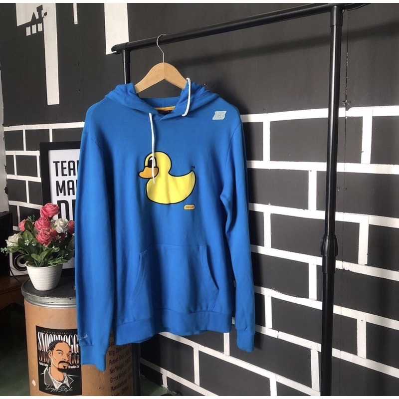 Pancoat hoddie duck blue logo | Shopee Philippines