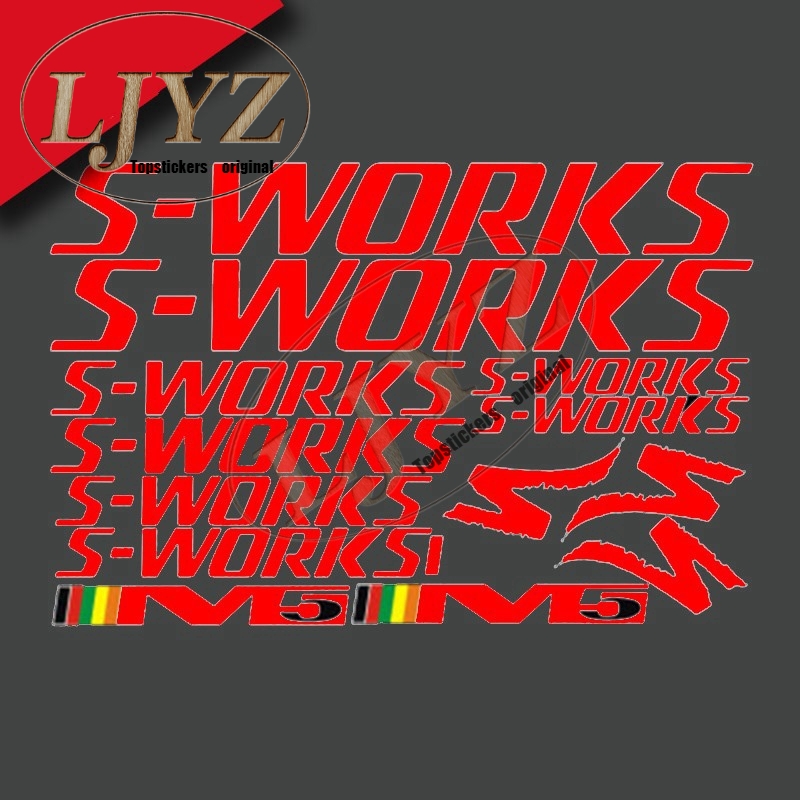 Vinyl 3M StickersS - Works Rack Decoration Stickers Road Bike Mountain ...