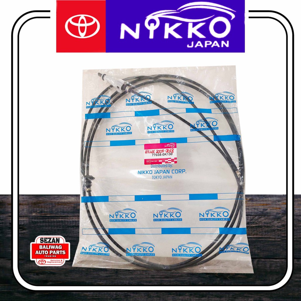 NIKKO JAPAN TOYOTA HILUX 2004-2008 GAS TANK CABLE 77035-0K130 | Shopee ...