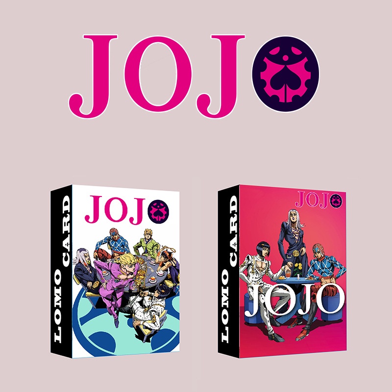 Set of 30 extremely beautiful JOJO anime and manga lomo cards | Shopee ...