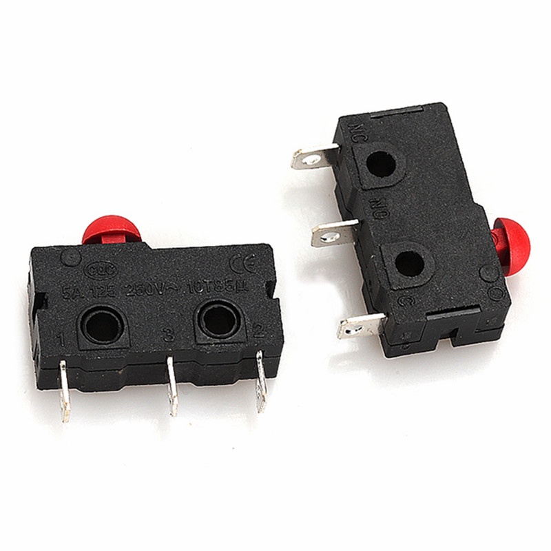 5Pcs Mini Micro Limit Switch NO NC 3P Terminals SPDT 5A 125V 250V Roller Arc lever Snap Action ...