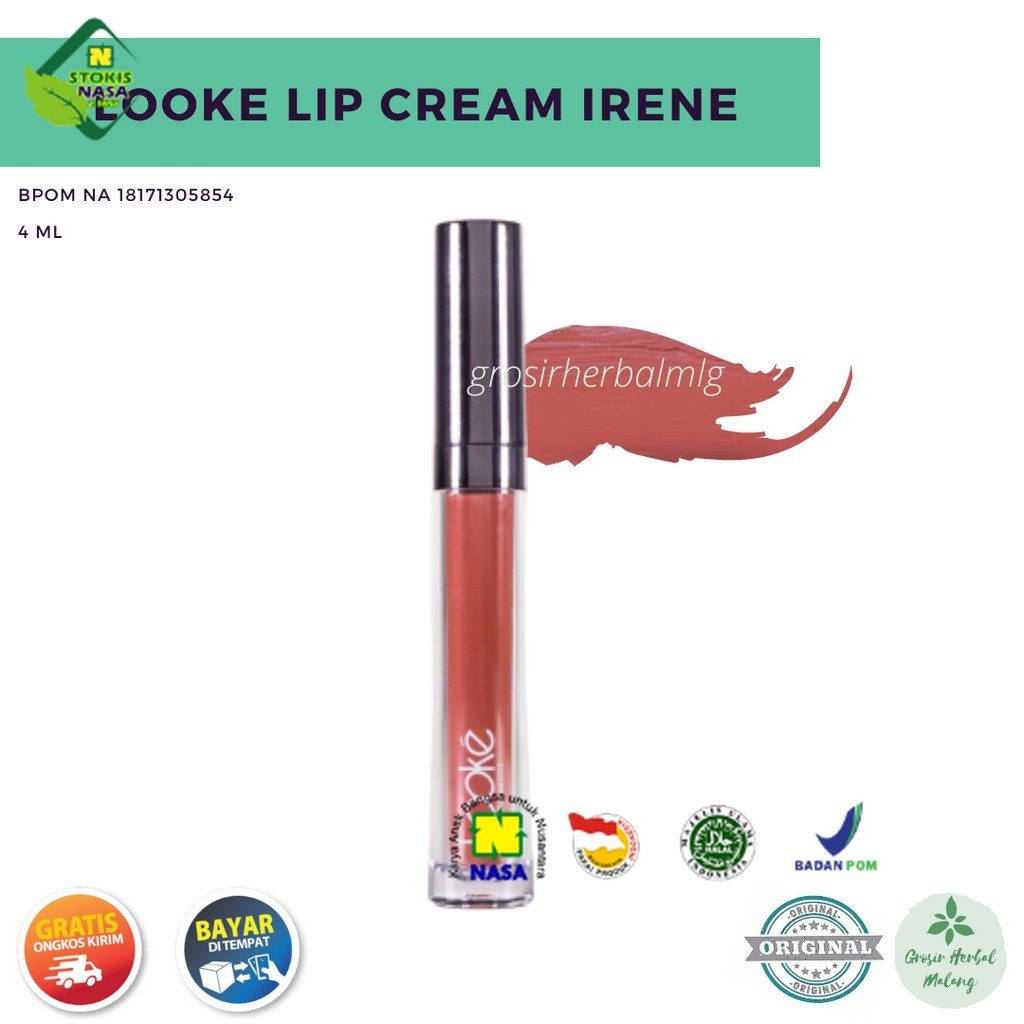 Looke Holy Lip Cream IRENE 4ml | Shopee Philippines