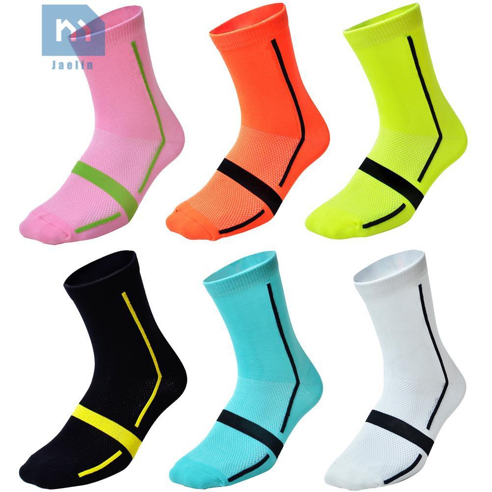 Jae☼Unisex Outdoor Sports Breathable Socks Women Men Cycling Running ...