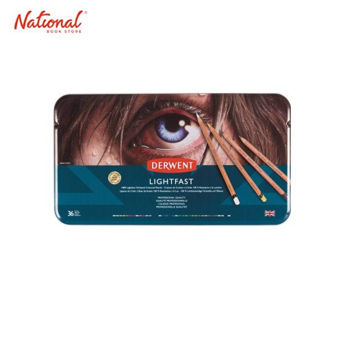 Derwent Colored Pencil 2302721 Lightfast 36Ct National Book Store ...