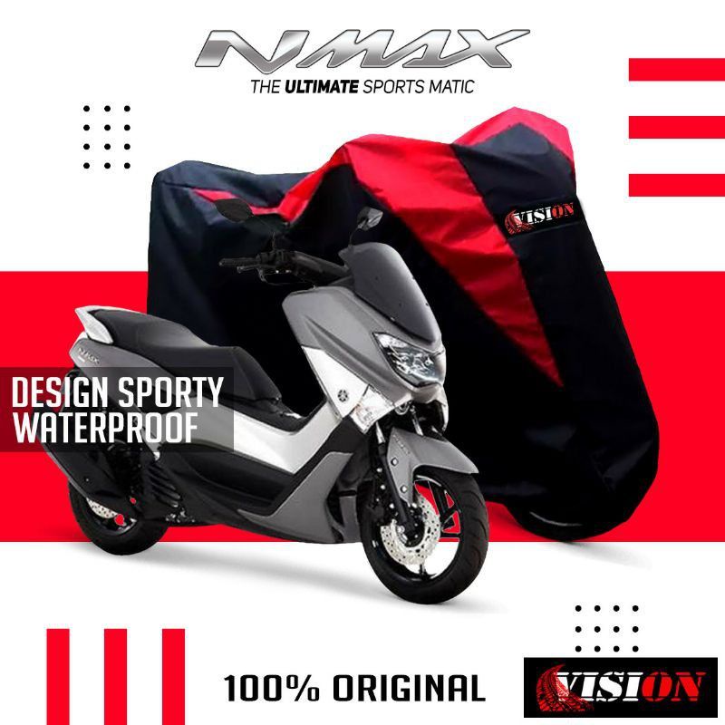 Yamaha Nmax Motorcycle Cover Waterproof Nanopolister Silver Waterproof ...