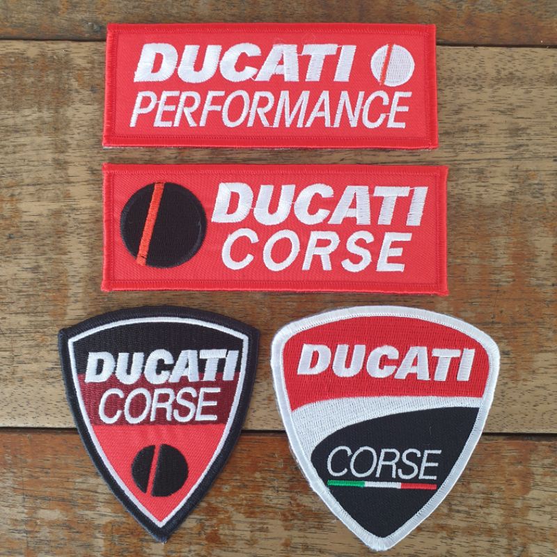 Ducati embroidery patches 02 . | Shopee Philippines