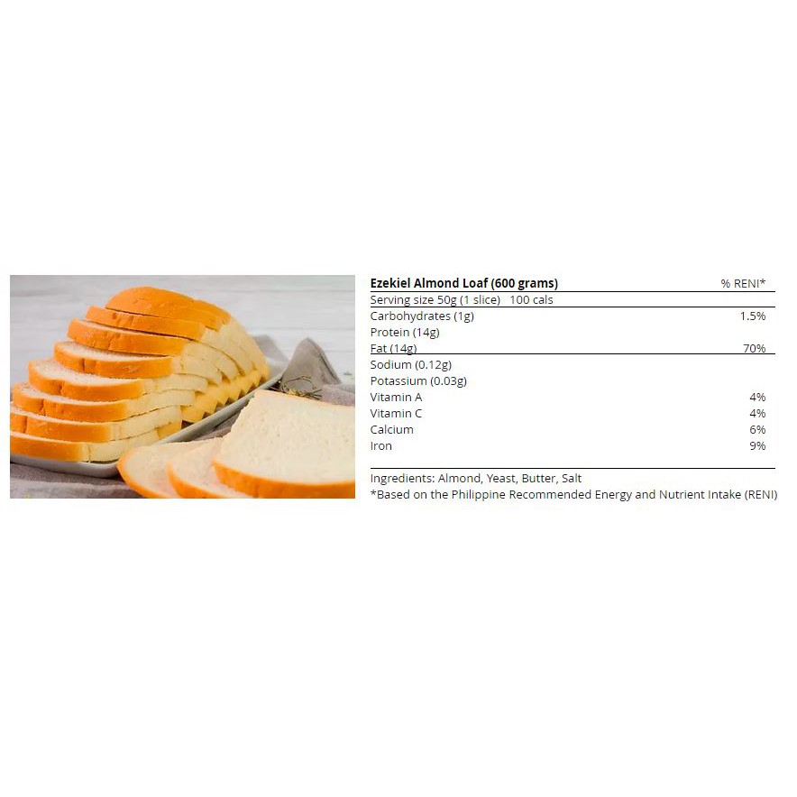 Almond Loaf Hearty Bread PRE-ORDER keto bread | Shopee Philippines