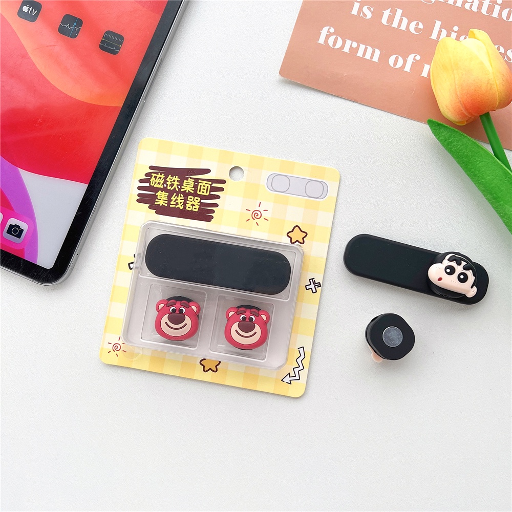 Cute Crayon Shin-Chan Data Cable Holder, Wire Tube, Wire Buckle, Hub ...
