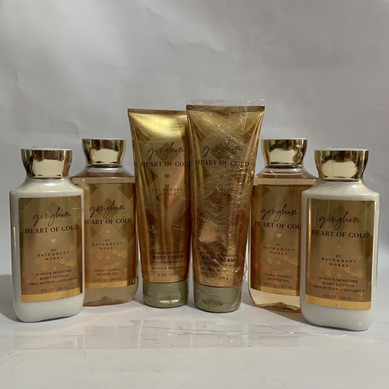 Gingham Heart of Gold | Shopee Philippines