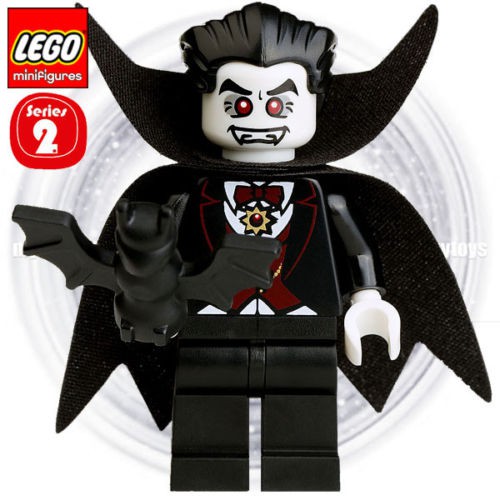 LEGO 8684 Minifigures Series 2 - No.5 Vampire Minifigure | Shopee ...