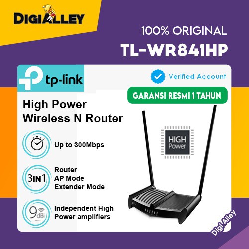 Tp-link TL-WR841HP High Power Router+EXTENDER+Access Point Tplink ...