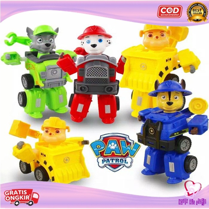 Paw Patrol The Ultimate Rescue Transformation Robot Series Vehicle ...