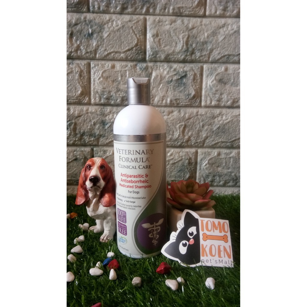 Veterinary FORMULA ANTIPARASITIC & ANTISEBORRHEIC Dog Shampoo | Shopee ...