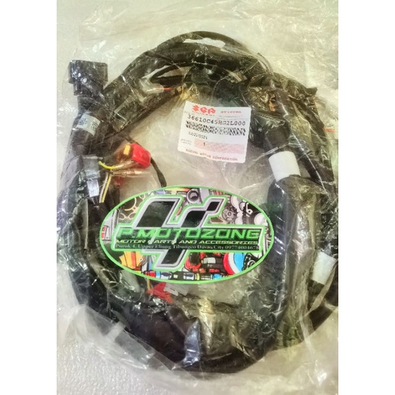 Harness wire Smash 115 Disc type and Drum type Suzuki Genuine Parts ...