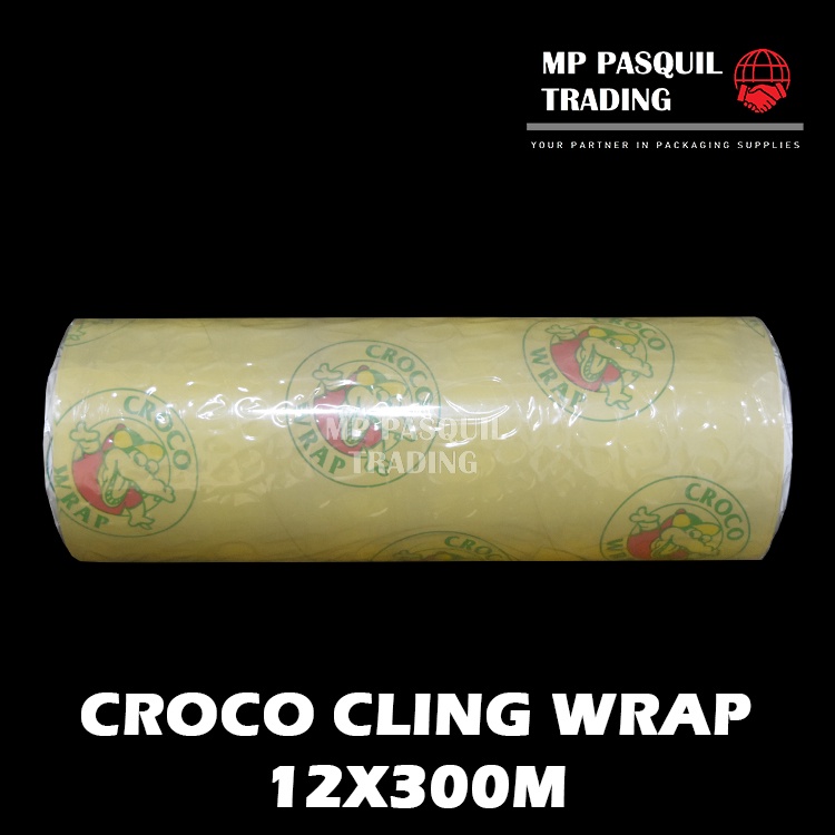 1pc Croco Cling Wrap 12X300M | Shopee Philippines