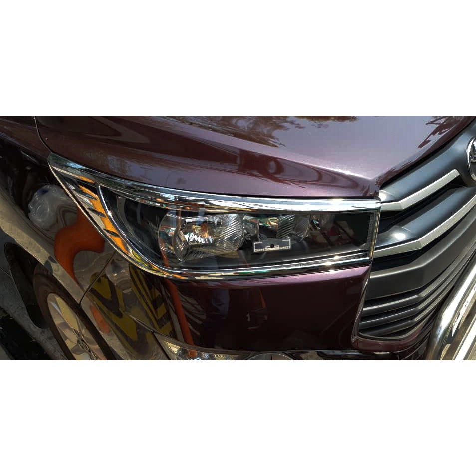 Toyota Innova 2016 to 2018 Chrome Combo Garnish Set | Shopee Philippines